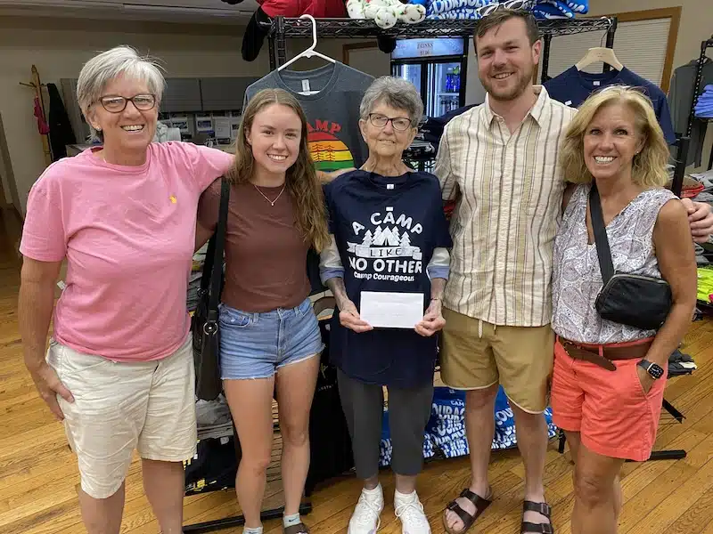 Kay Morris, 85, of Solon, recently passes… – Camp Courageous